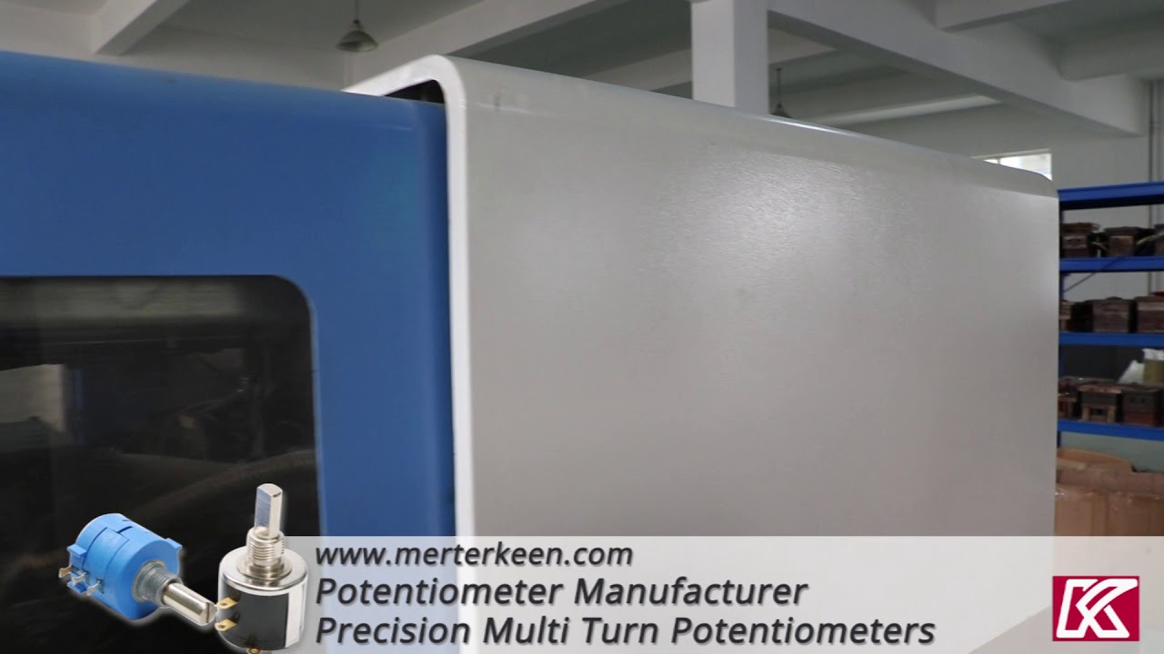 spring return rotary potentiometer | by www.meterkeen.com - YouTube