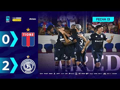 TIGRE 0 - 2 INDEPENDIENTE RIVADAVIA | Resumen del partido | #TorneoMercadoLibre 2026 🏆