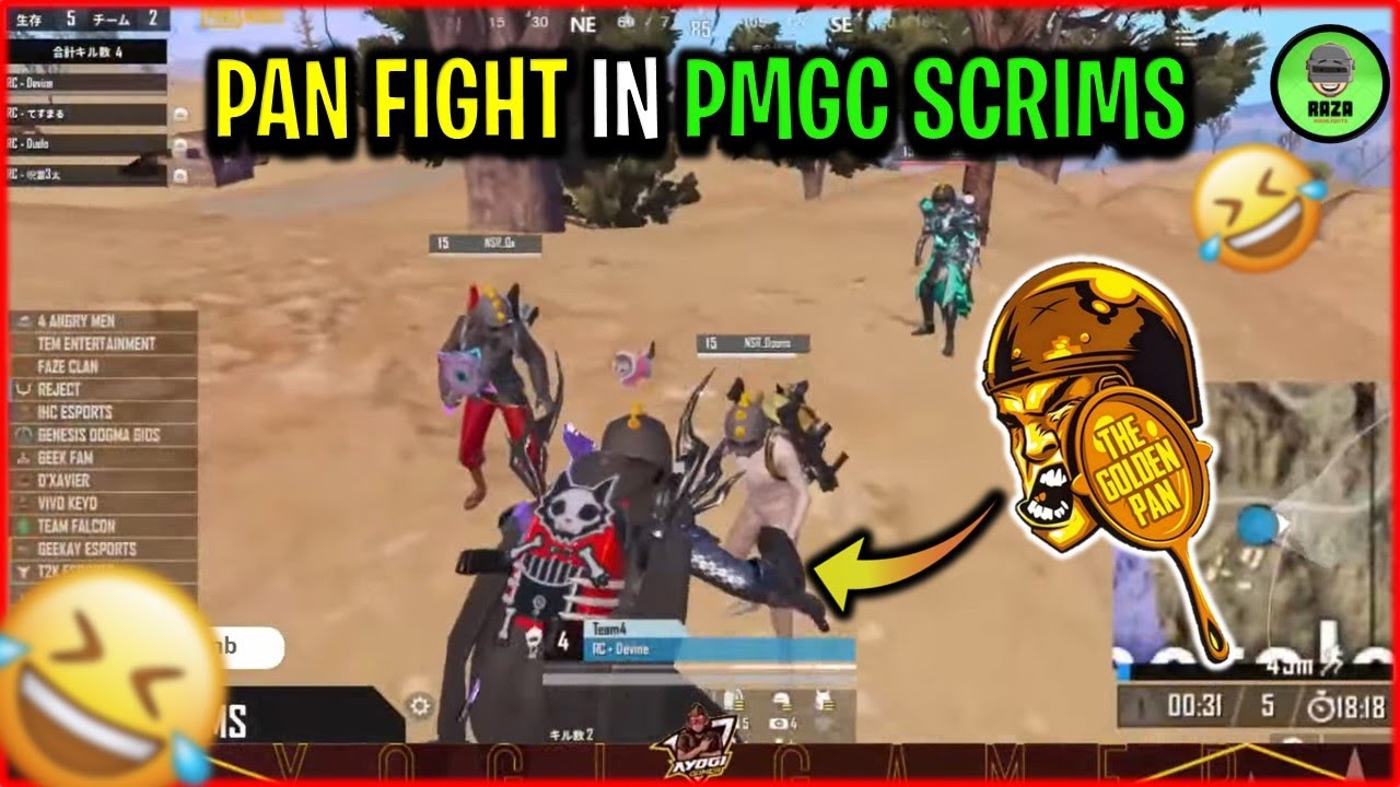 PAN FIGHT IN PMGC SCRIMS GONE WRONG 🤣 @AyogiGamer - YouTube