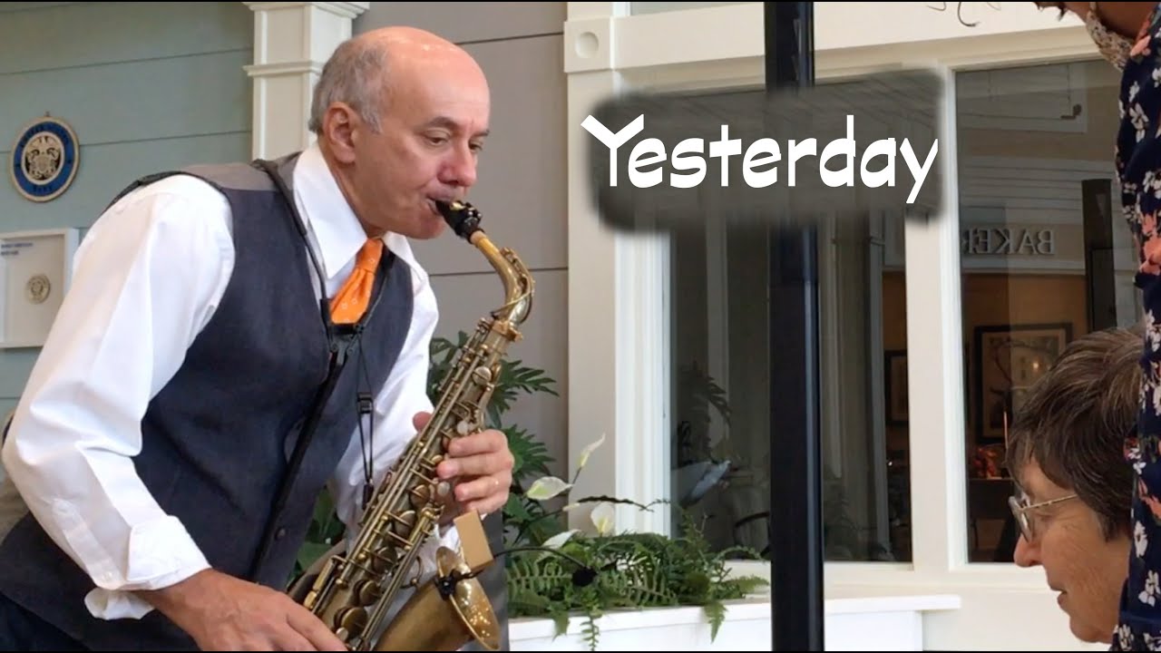 Yesterday (Alto Sax) - YouTube