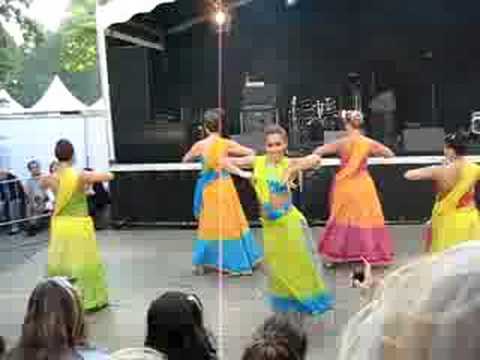 Indian Dance by Swedish Girls