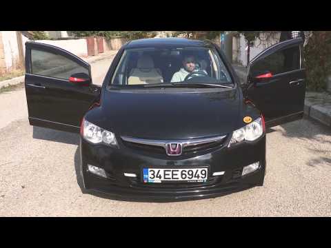 Honda Civic HYBRİD Elektirikli Araç Tanıtımı Özel Detaylar