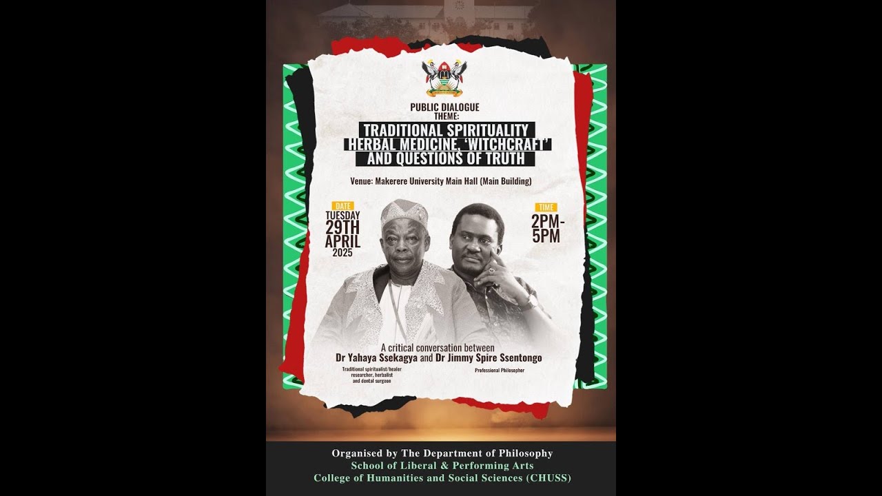 Dr Jimmy Spire Ssentongo & Dr Yahaya Sekagya on African spirituality ...