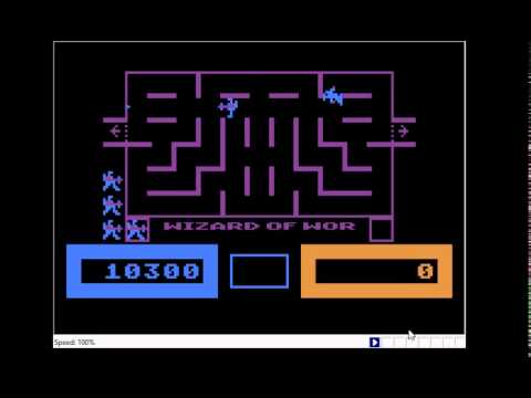 Wizard Of Wor (Atari 8-bit computer) - YouTube