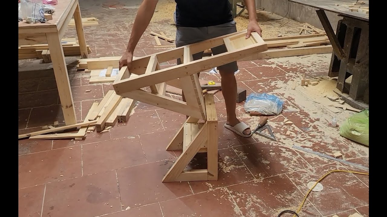 The process of creating a smart chair that can transform into a ladder ...