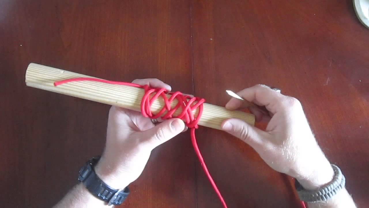 How to tie longer turks heads - YouTube