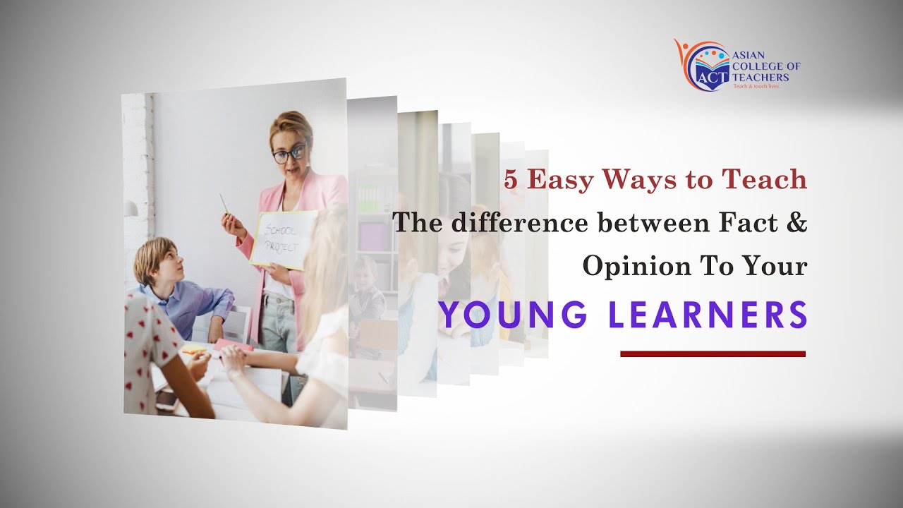 5 Easy Ways to Teach The Difference Between Fact & Opinion To Your ...