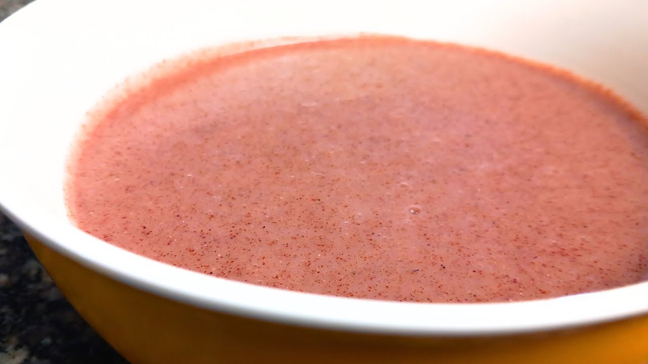 How to make The Best Ugandan Millet Porridge (Bushera) - YouTube