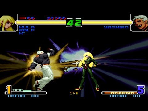 KOF 2005 - Evil Kula Vs Orochi Team - YouTube