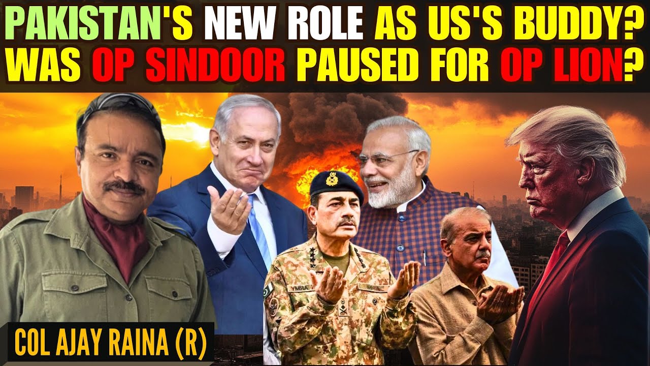Pakistan’s New US Role • Op Sindoor Paused for Israel’s Operation Lion ...