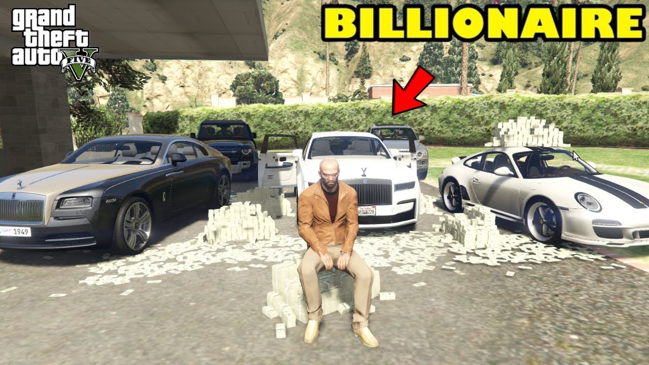 Trevor Billion Dollars And Become The Richest Person In | GTA 5 - YouTube
