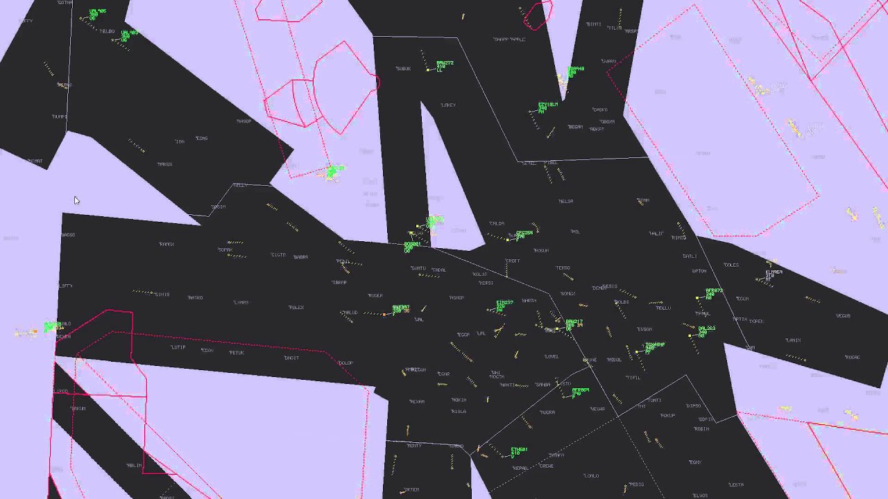 London Control ATC Simulator - LAKES Sector 04 - YouTube