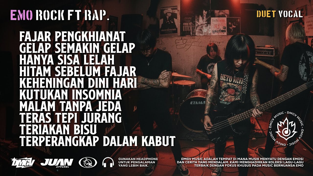 INSOMNIA Full Album | Duet Vocal Emo Rap Rock Terbaru 2025 #dmgvmusic ...