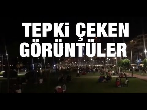 İstanbul ve İzmir'den tepki çeken görüntüler