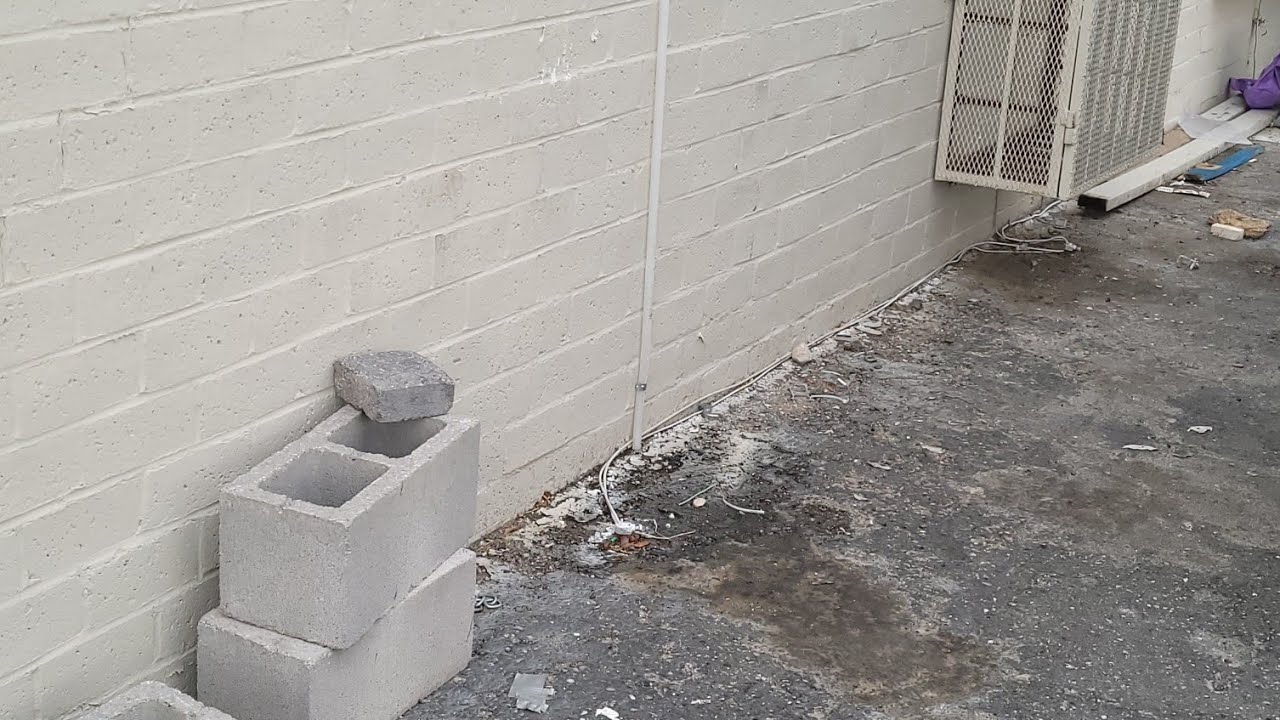 #7 Terminating the condensate line on the outside of your building or ...