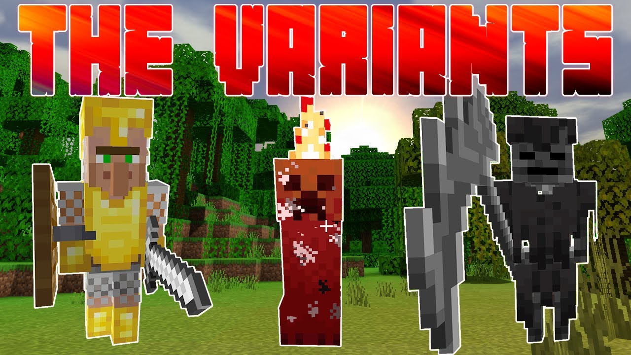 The Variants Add-on (1.12+) - NEW Unique Mob Variants For Minecraft ...