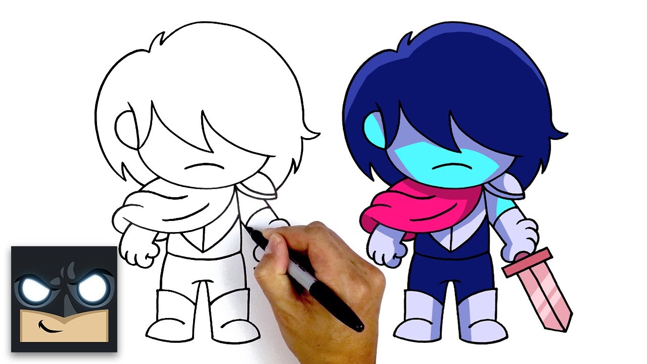 How To Draw Kris | Deltarune - YouTube