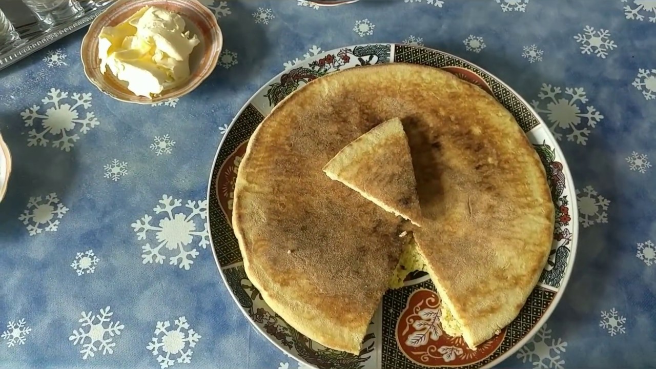 Recette Harcha/ Tafdyath/ Galette de semoule Rif - YouTube