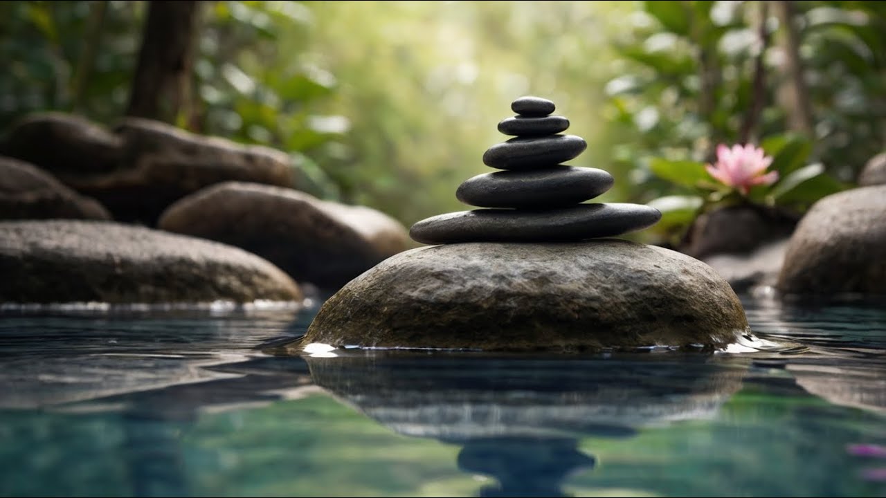 Relaxing Zen Music with Water Sounds • Peaceful Ambience for Spa, Yoga ...
