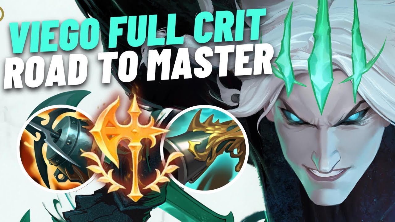 100% CRIT CARRY VIEGO JUNGLE | STREAMER FULL GAMEPLAY (League of ...