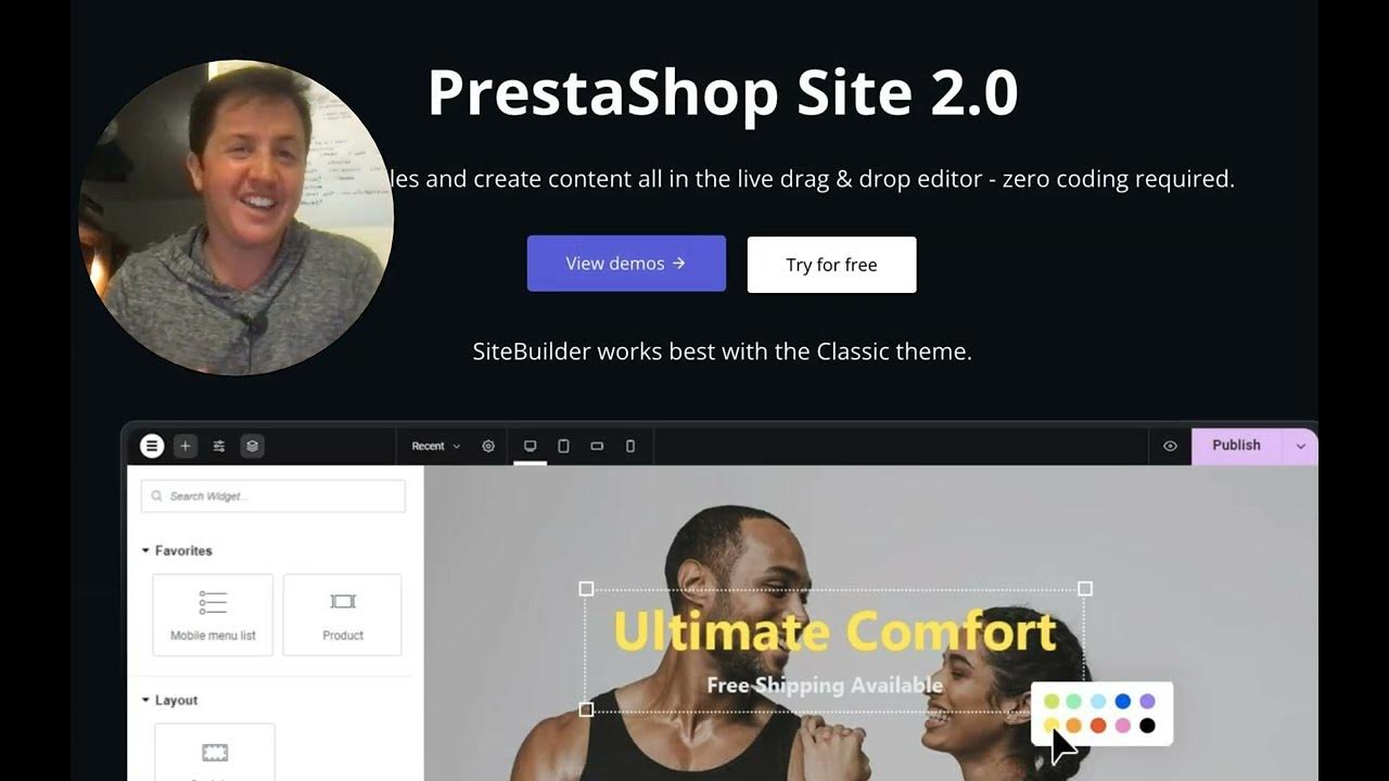 ¿Prestashop 8 theme? Site builder Element Flow para PrestaShop 8 y 1.7 - Demo miniaturas de ...