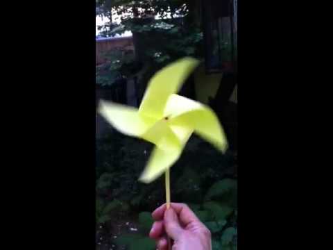 Pinwheel spinning - YouTube