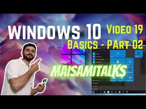 Lec19: Learn Windows 10 Basics, Part 02 | Urdu, Hindi | Series_MT01 | MaisamiTalks - YouTube