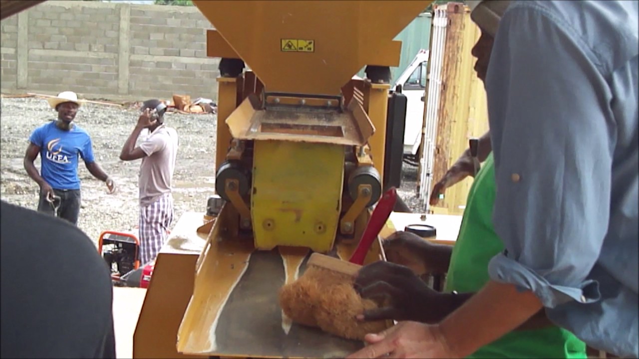 Welcome Home Haiti Block Building - YouTube