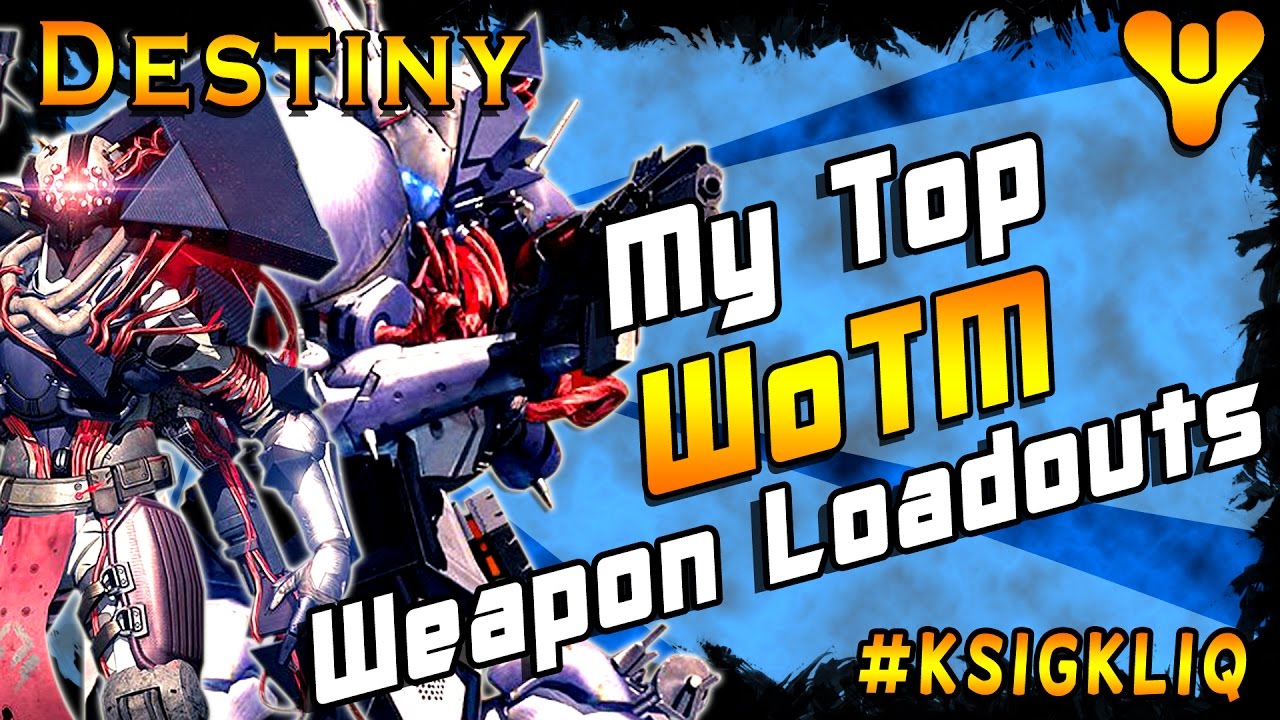 Wrath of the Machine Best Weapon Loadouts Full Raid Recommendations ...