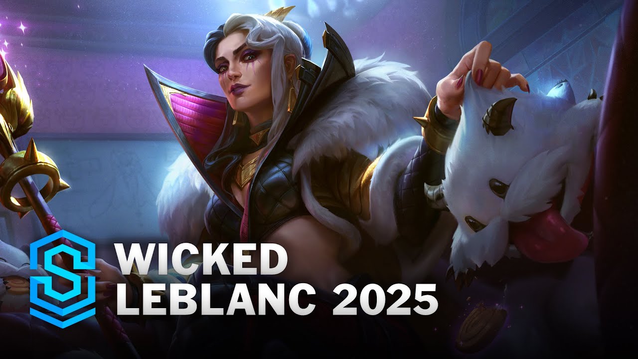 Wicked LeBlanc Skin Spotlight - League of Legends - YouTube