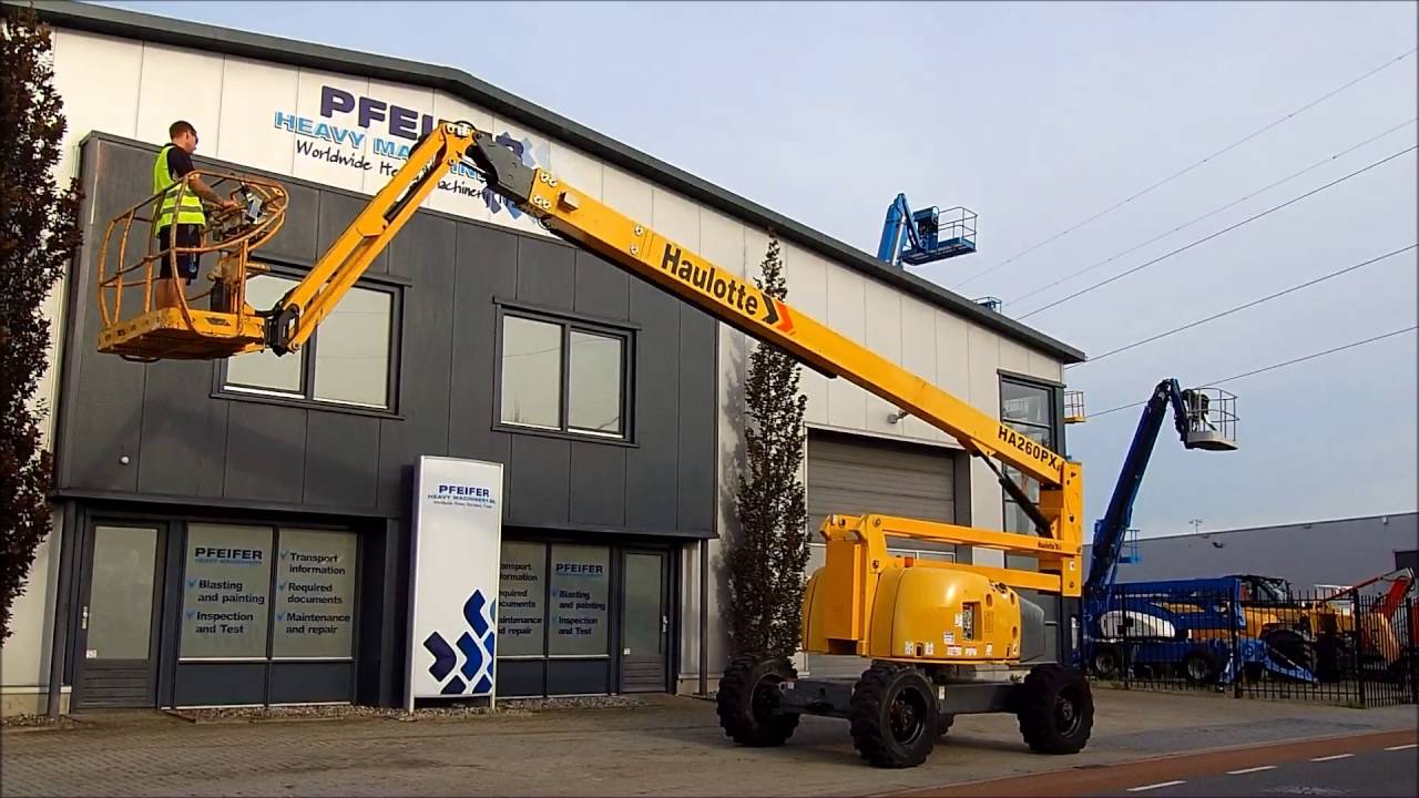 Haulotte HA260PX 2009 - YouTube