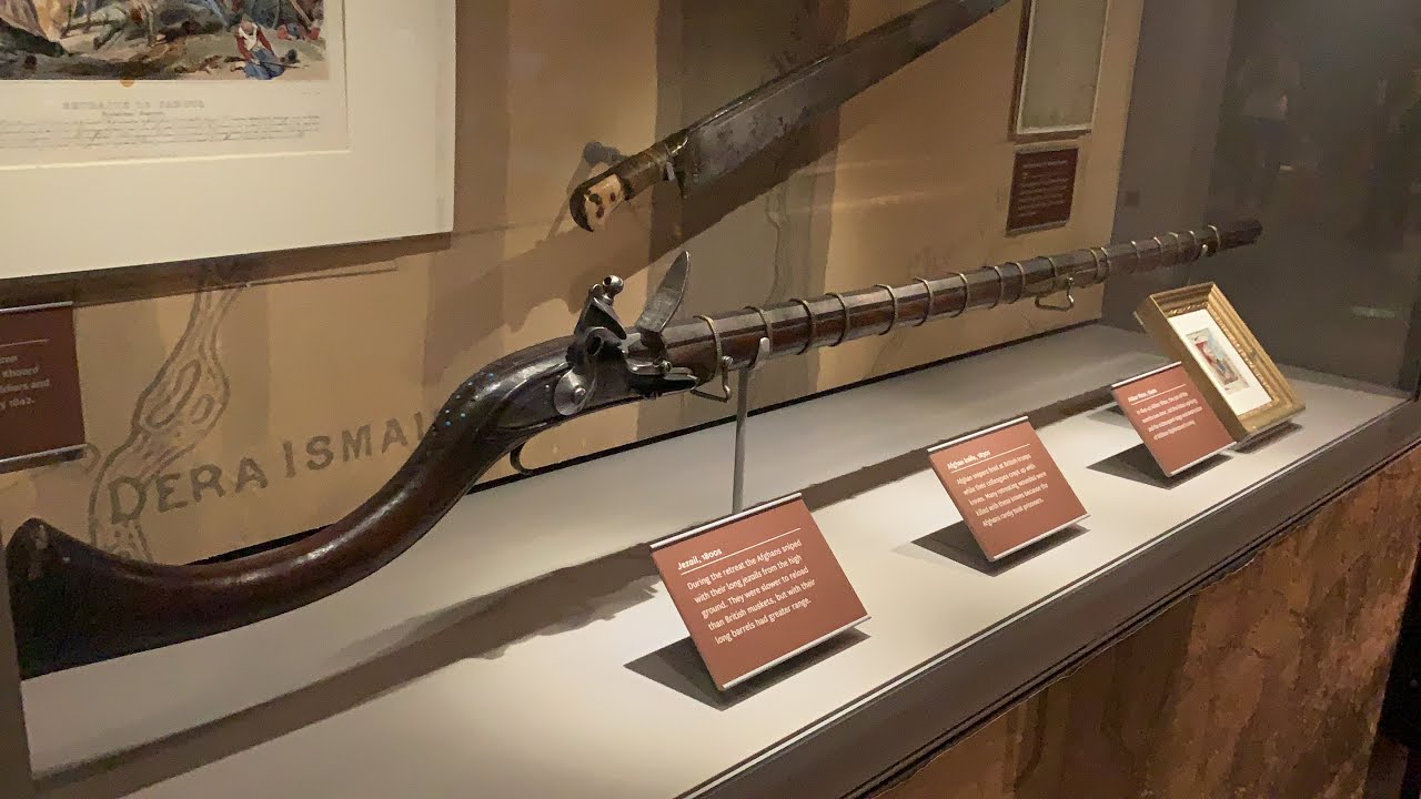 Jezail or the Afghan long rifle - YouTube