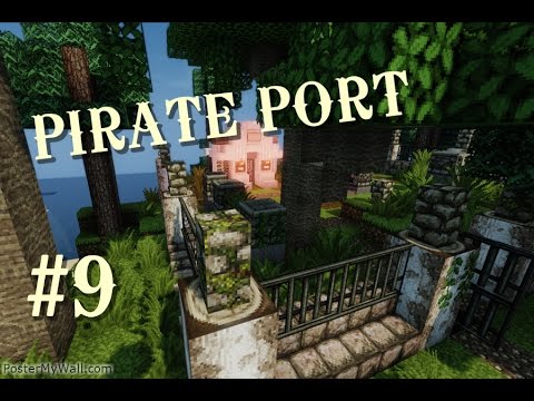 Minecraft:Lets Build: Pirate Port Creative Build : EP9 " A GRAVEYARD ...