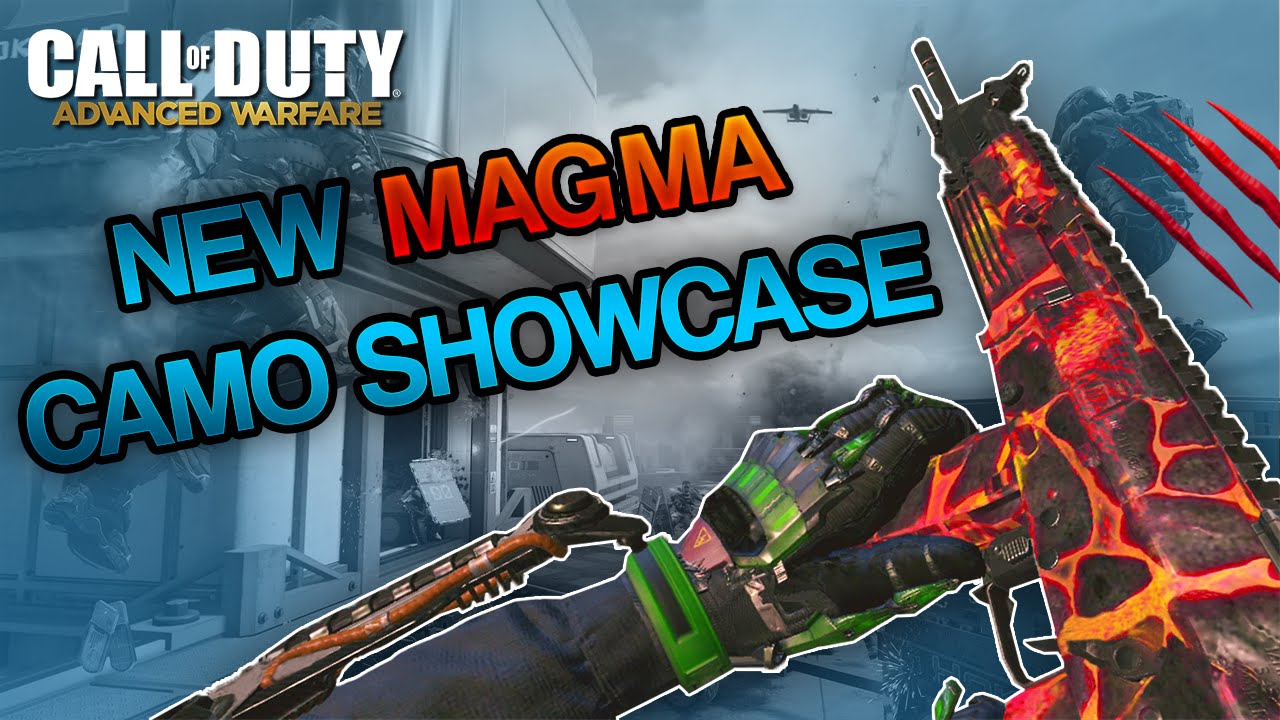 MAGMA CAMO ON EVERY GUN!!! COD Advanced Warfare "PERSONALIZATION PACKS ...