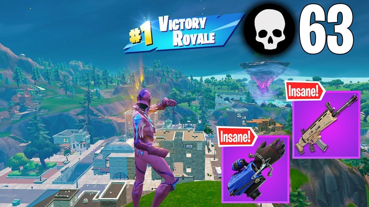 63 Elimination Solo vs Squads Gameplay “Build" Wins (Fortnite OG) - YouTube