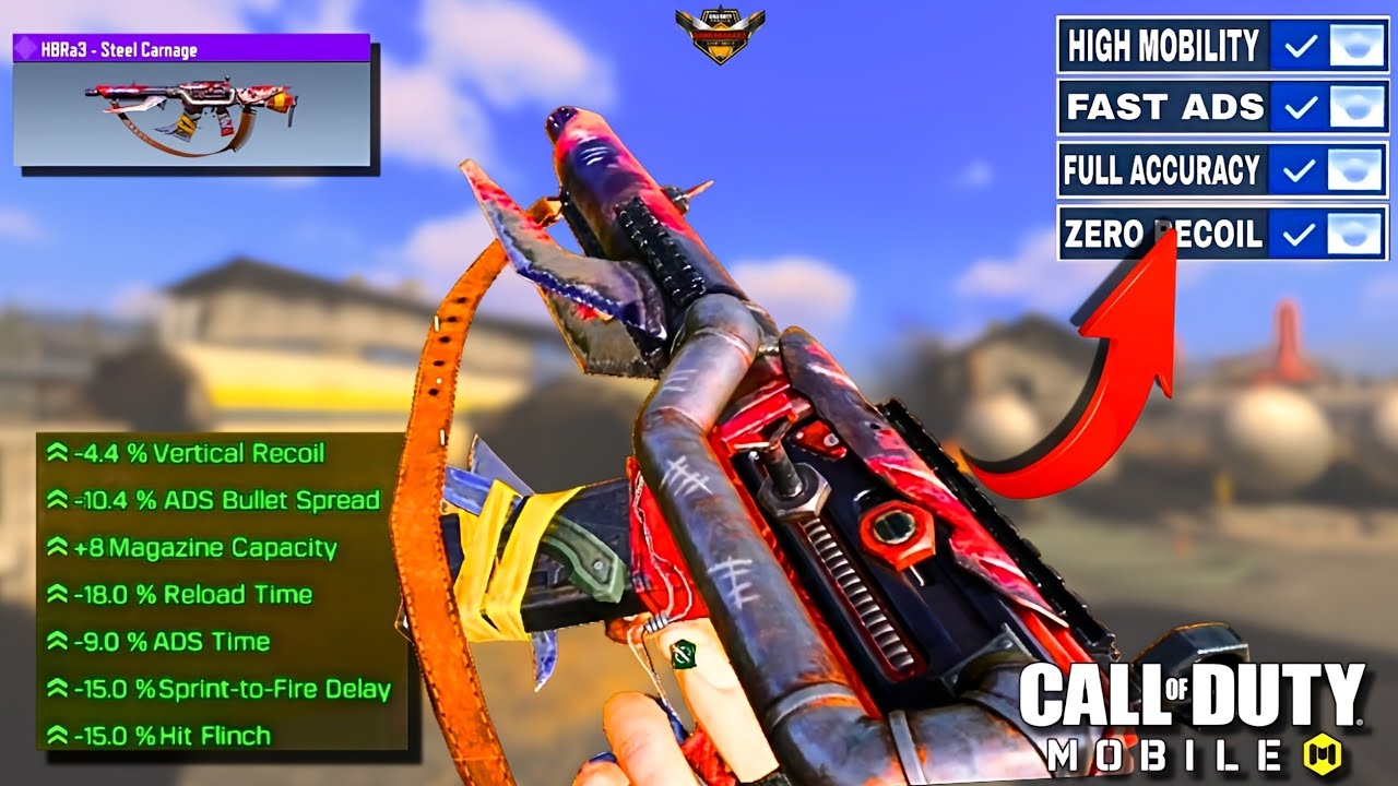 HBRa3 Best Attachments // Fast ADS + No RECOIL // Best Call Of Duty ...