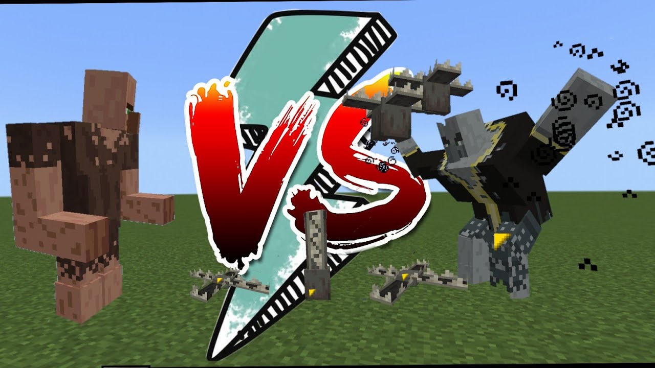 MUTANT EVOKER VS MUTANT VILLAGER MINECRAFT PE 1.18 - YouTube