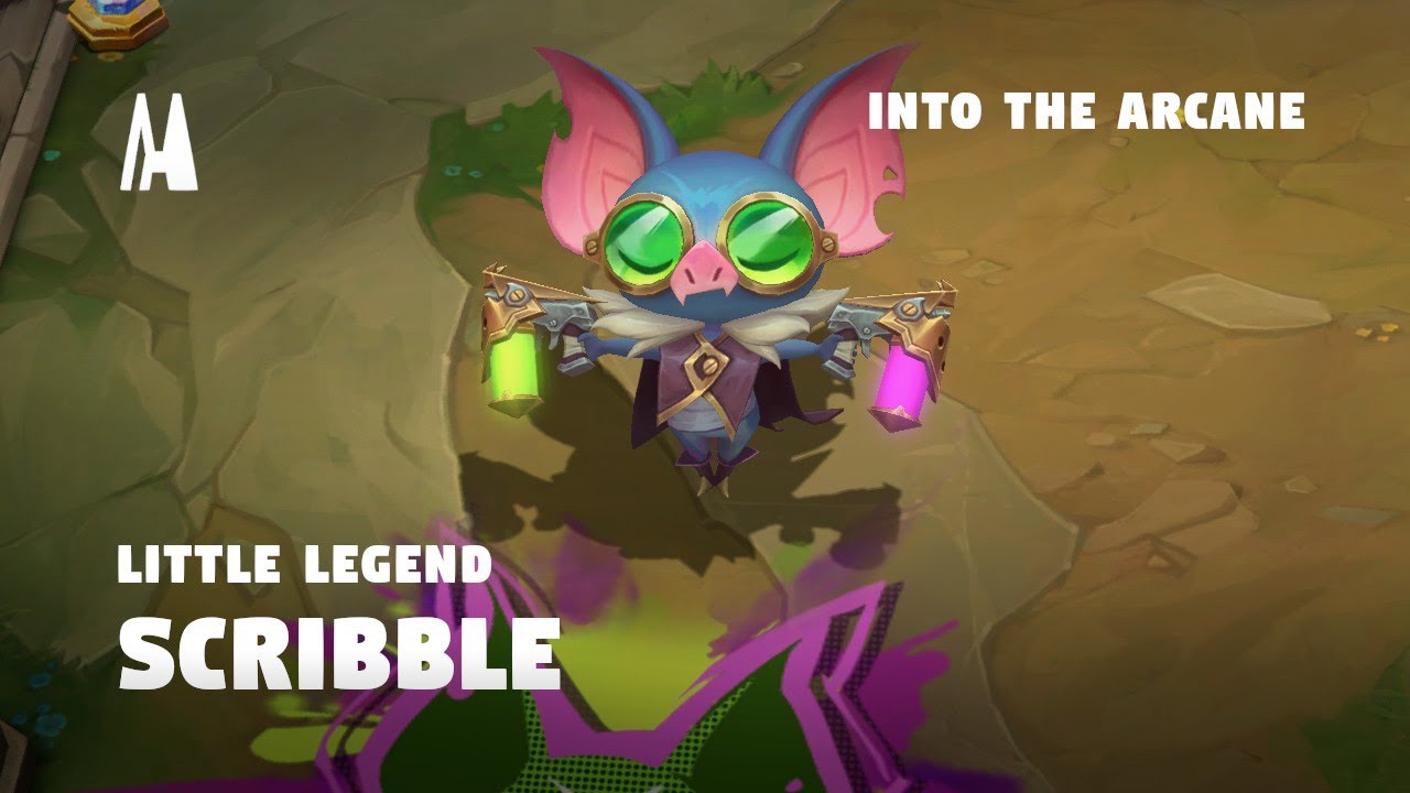 SCRIBBLE - LEGENDARY LITTLE LEGEND | TFT SET 13 - YouTube