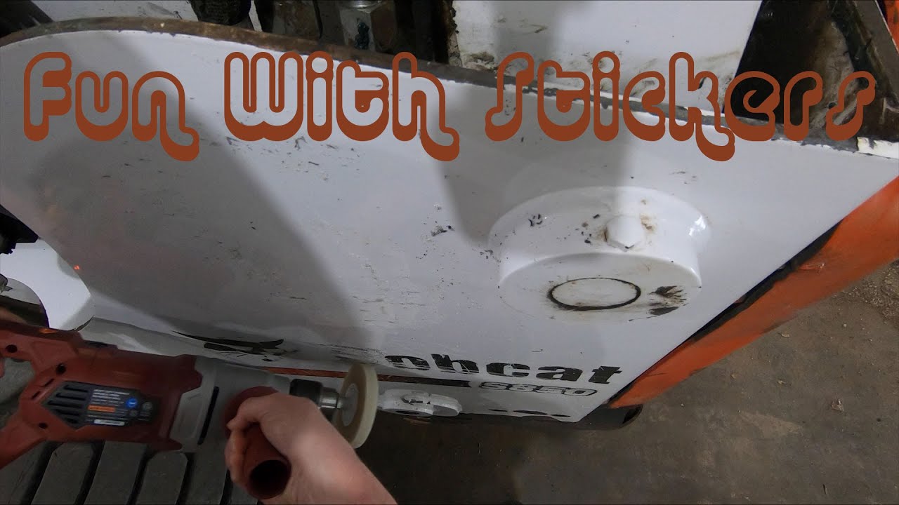 Bobcat S850 - Paint and Decal wrap up - Part 3 - YouTube