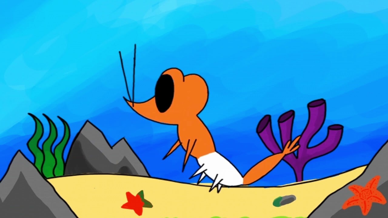 A shrimp | (Animation) #Short - YouTube
