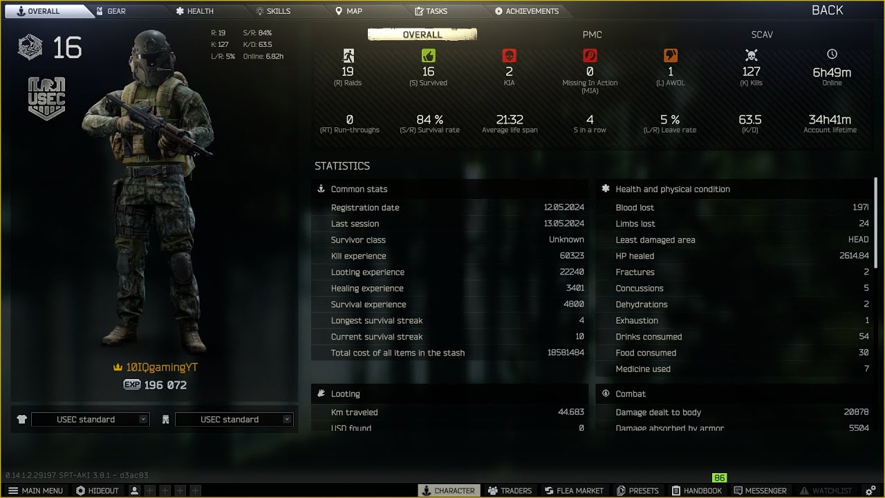 (21) EFT PVE PLAYTHROUGH (SAIN MOD - HARD) - YouTube