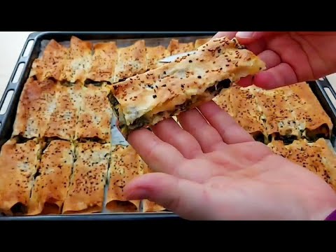 ARTAN LAVAŞ NASIL DA BÖREK OLUYOR, TARİFİ DENEYİN😋👌