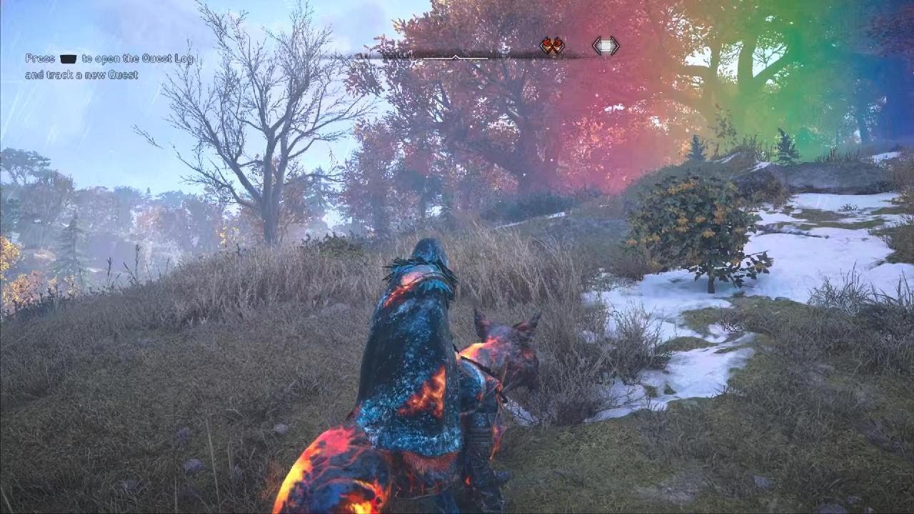 Assassin's Creed Valhalla Rainbow in game - YouTube