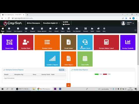 Kurs otomasyonu programına nasıl giriş yapılır?
