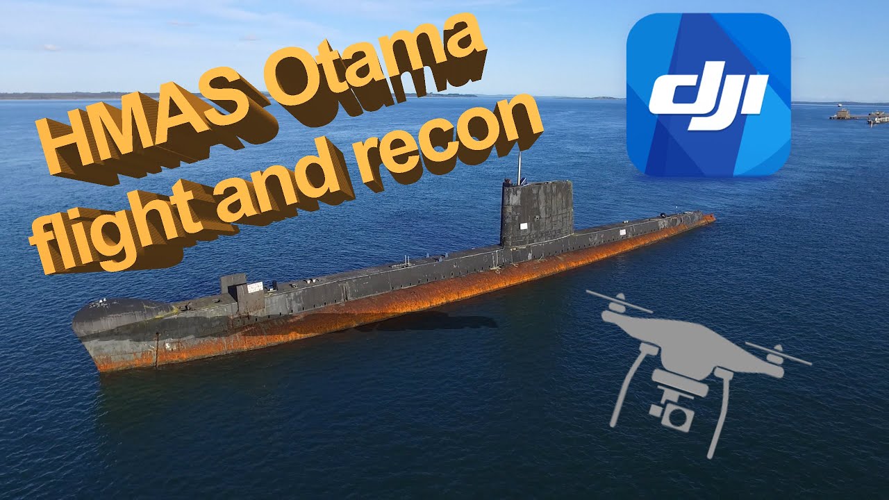 DJI P3S HMAS Otama flight and recon - YouTube