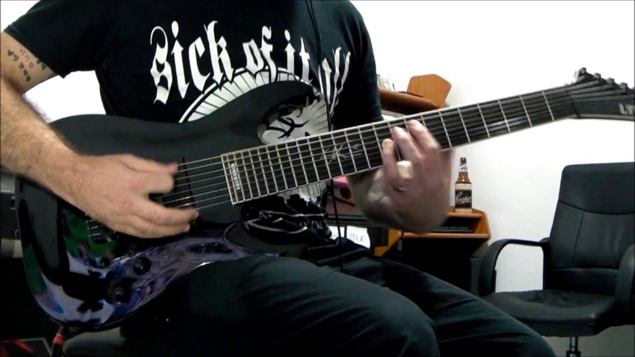 Deftones - Smile, 8 String Guitar Cover - YouTube