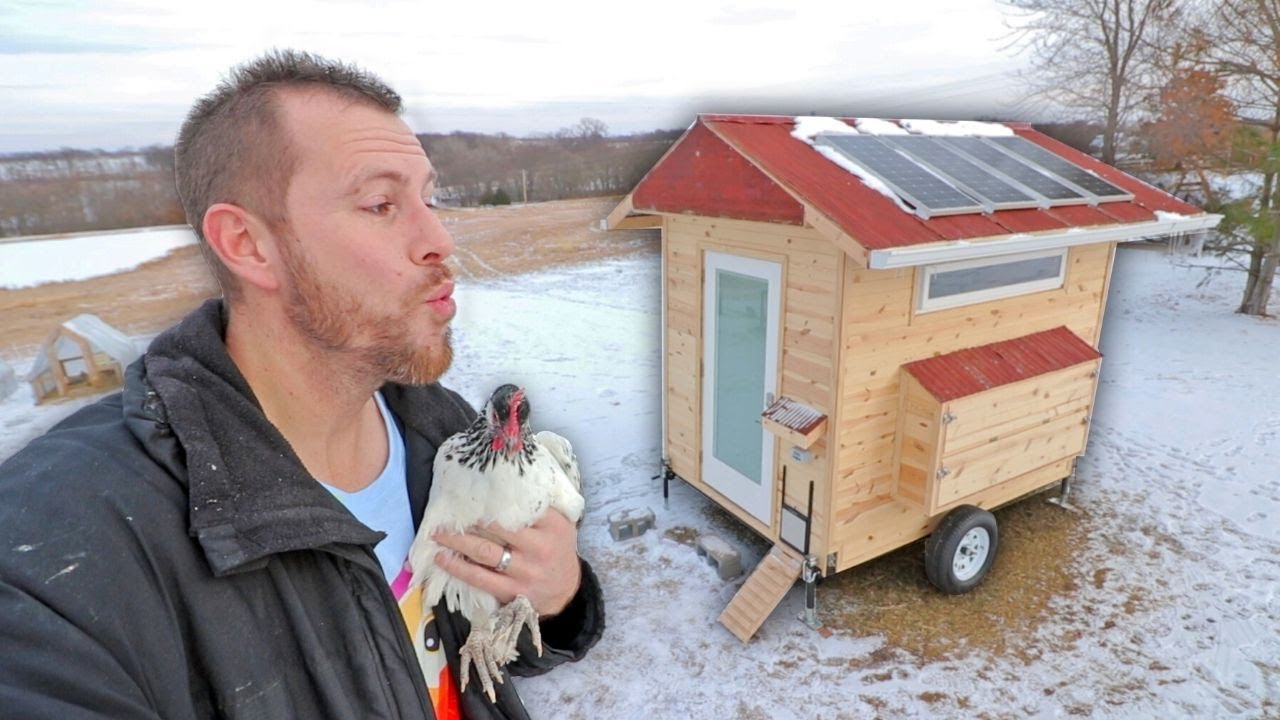 You’ve never seen a mobile chicken coop like THIS - YouTube