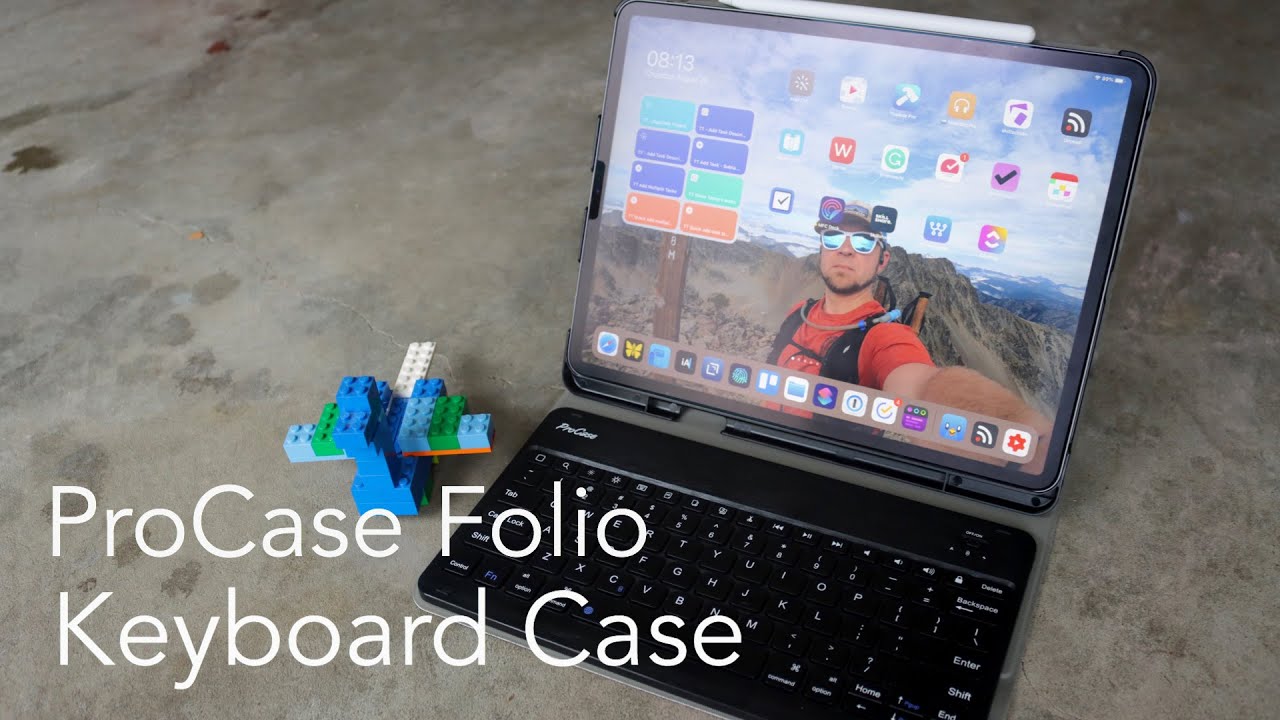ProCase 12.9” iPad Pro Keyboard Case - YouTube
