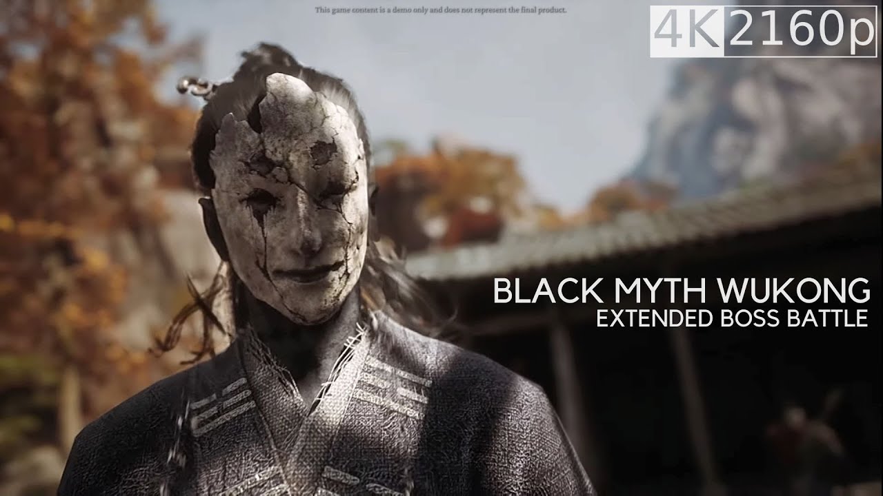 Next Gen Game Black Myth Wukong Extended Boss Battle Gameplay