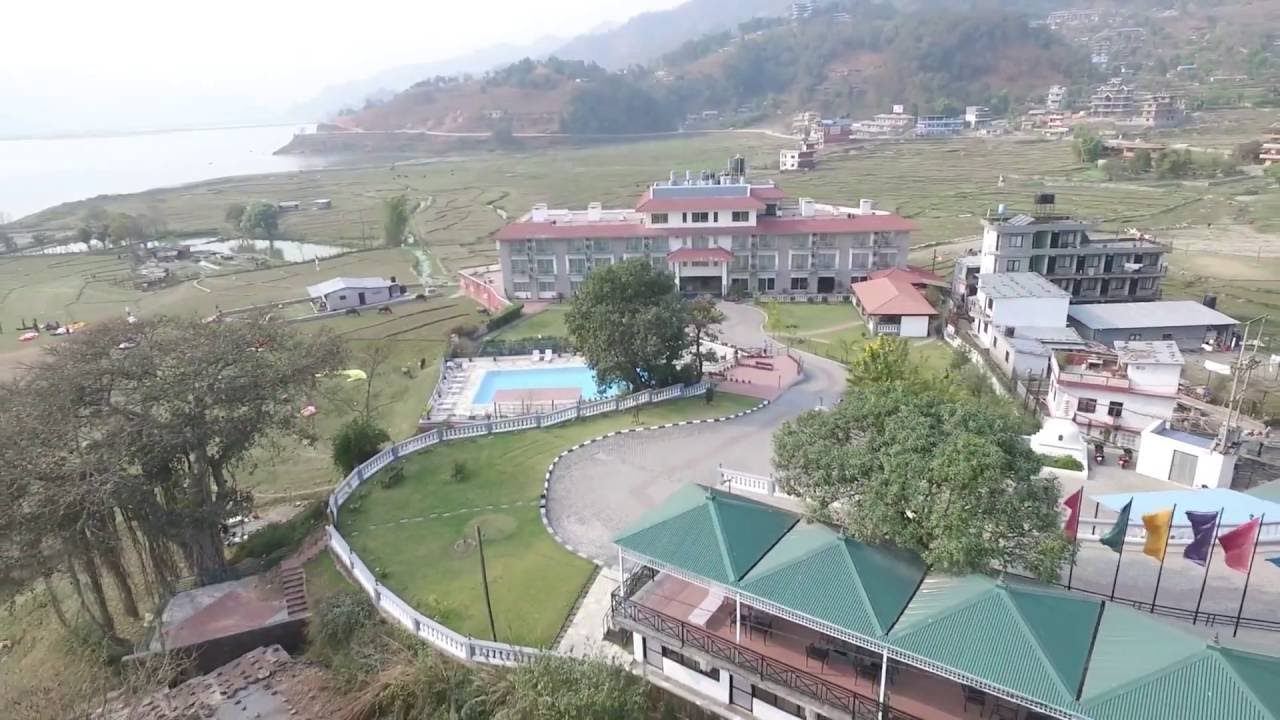 WATERFRONT RESORT HOTEL POKHARA NEPAL - YouTube
